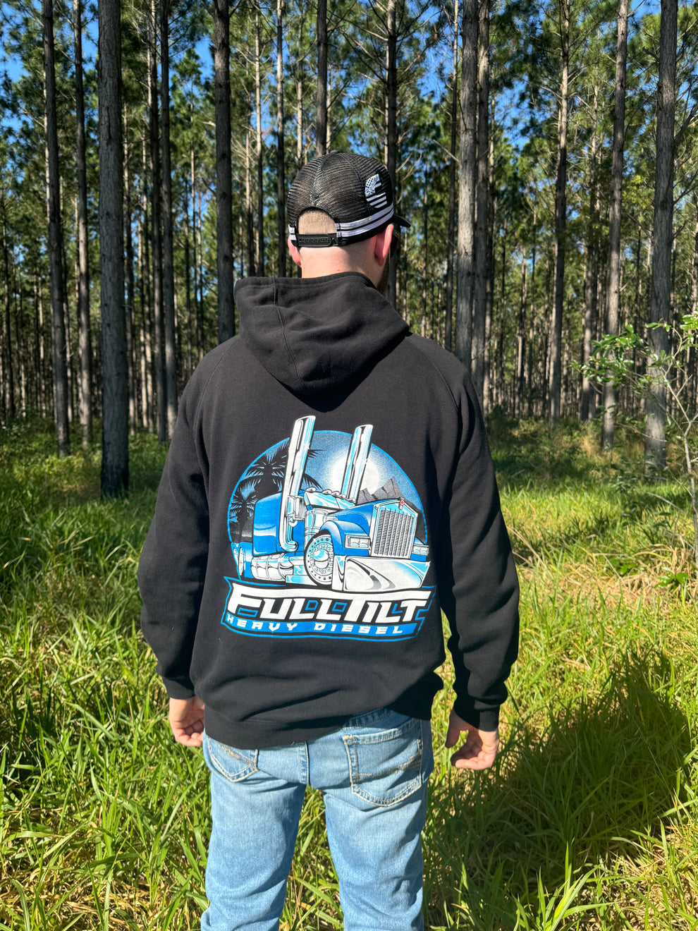 Uni Sex Hoodies Full Tilt Heavy Diesel 5553